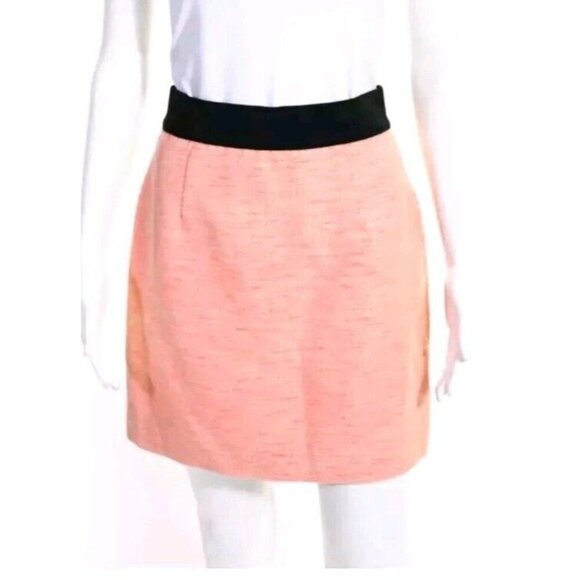 Milly | Skirts | Milly Short Skirt Size 4 Elastic Waist Full Back ...